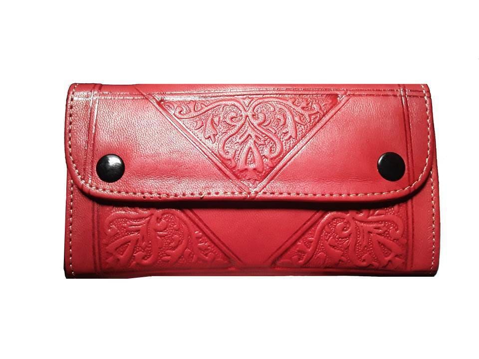 Bohemian Morocco - Boho Wallet / Purse - Red | Leather Purse By ...